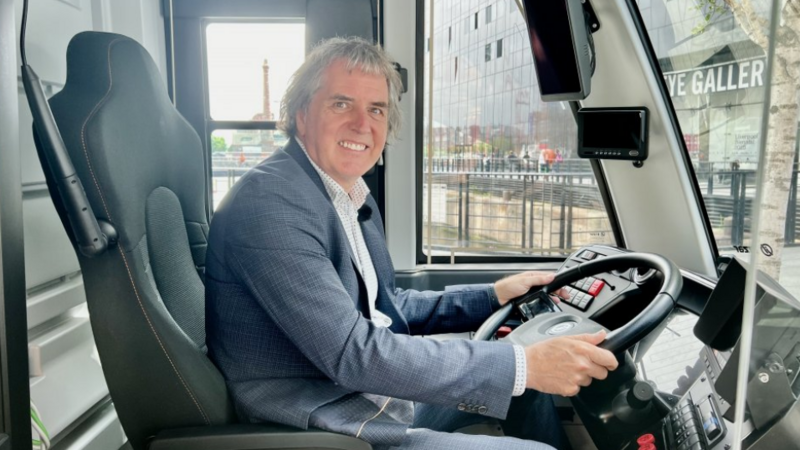 Liverpool's new public transport 'not a bus', mayor says - BBC News