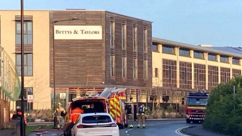 Yorkshire Tea factory in Harrogate evacuated after fire breaks out ...