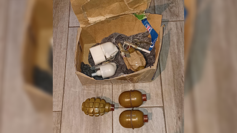 Man sentenced over Ukraine grenades found in North Yorkshire home - BBC ...