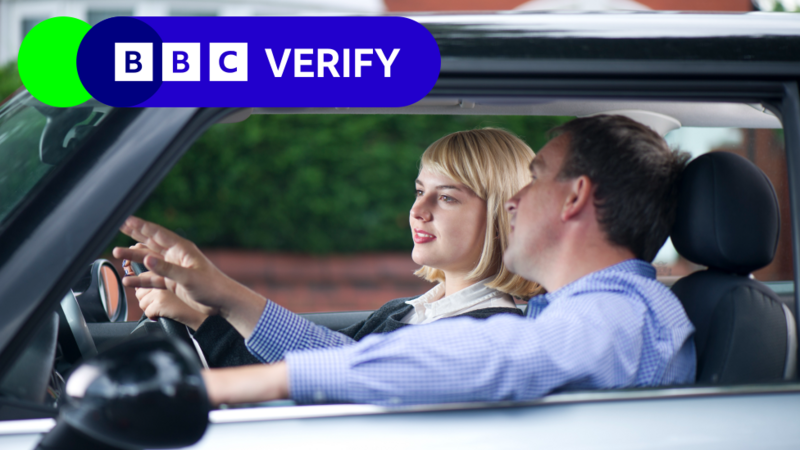 Driving test examiners' pay behind long wait times, say experts - BBC News