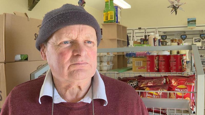 Rathlin Island's only shop avoids closure after £12k fraud - BBC News