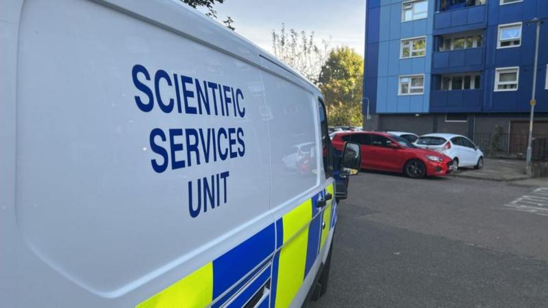 Luton: Murder suspect son and brother of three victims - BBC News