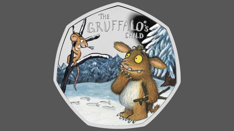 Zog 50p created by Royal Mint to mark 15th anniversary - BBC News