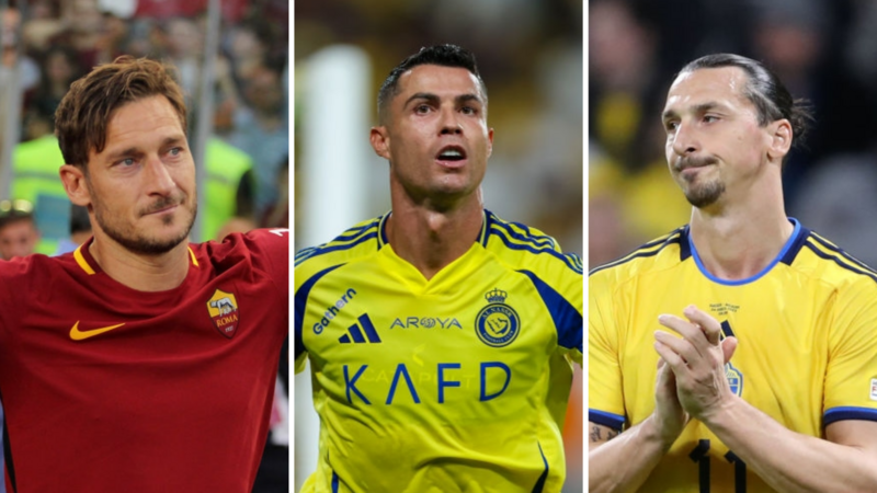 Ronaldo, Maldini, Buffon, Ibrahimovic, Giggs: Football's best 40-year ...