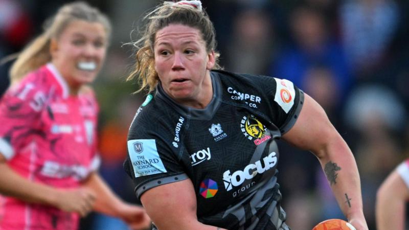 Hope Rogers: United States prop extends Exeter contract - BBC Sport