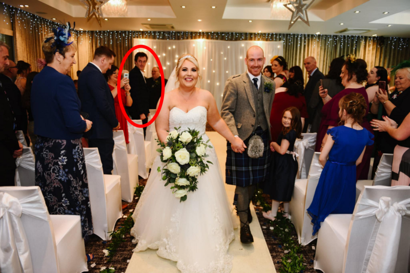 The Ayrshire wedding crasher mystery solved after four years - BBC News