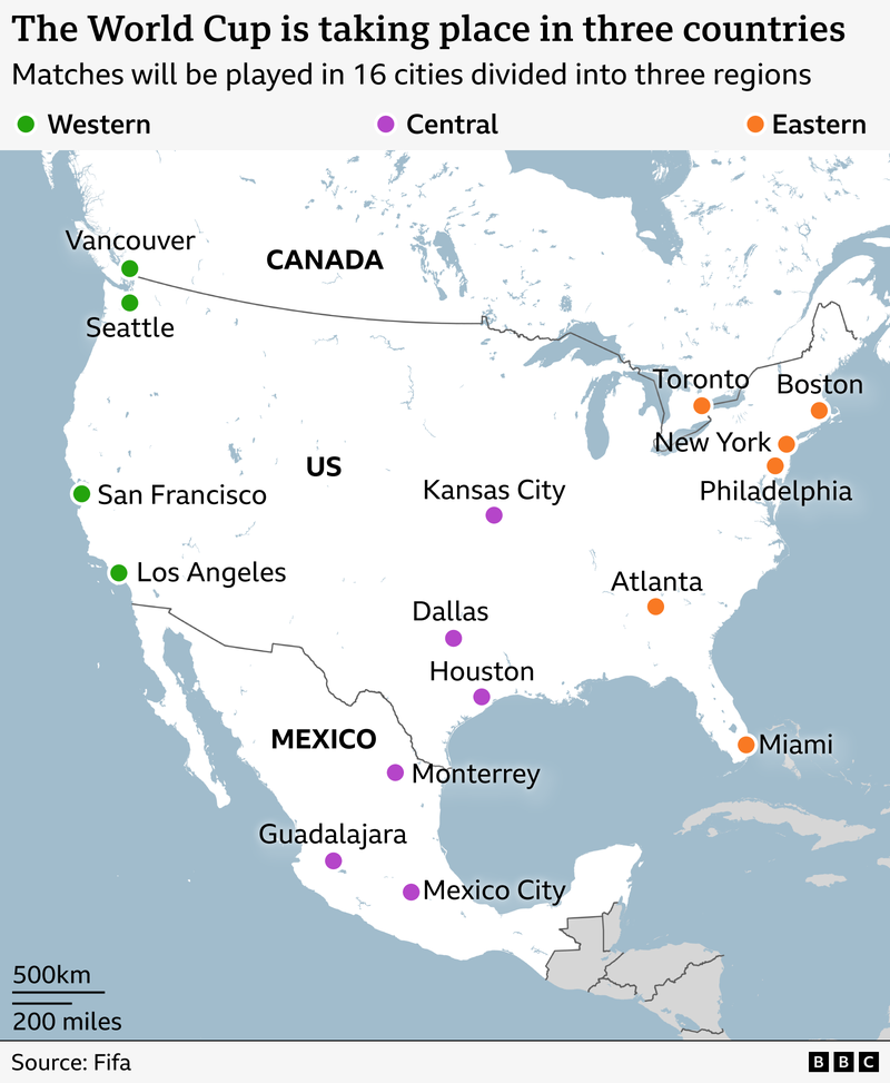 World Cup 2026 draw: How could hosts Canada, US and Mexico fare in ...
