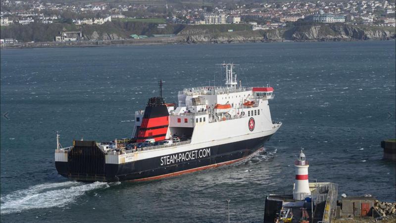 Isle of Man's back-up ferry to go out on charter for five weeks - BBC News