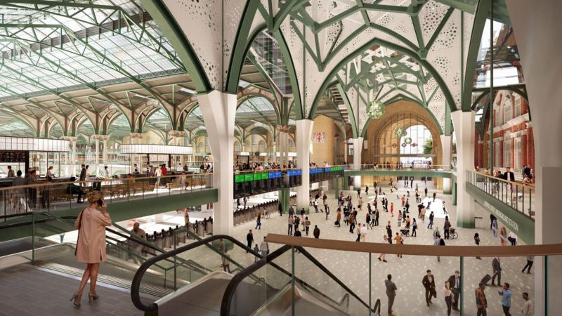Liverpool Street station plan 'waste of resources' - campaigners - BBC News
