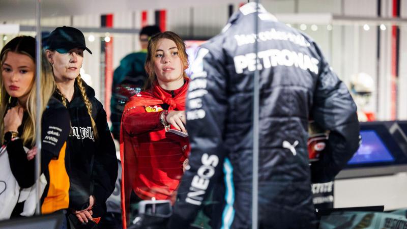 F1 broadcaster Lee McKenzie supports girls in motorsport campaign - BBC ...