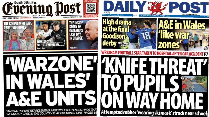 Wales’ newspaper review - BBC News