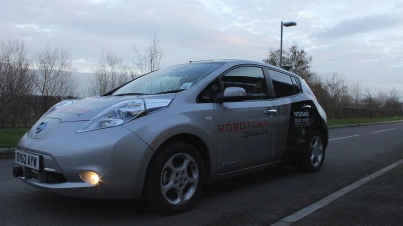 UK to allow driverless cars on public roads in January - BBC News