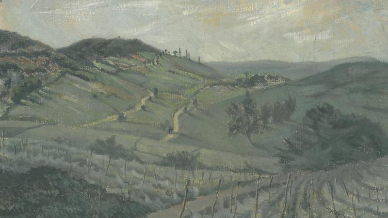Elsi Eldridge: Art work by wife of RS Thomas on show - BBC News