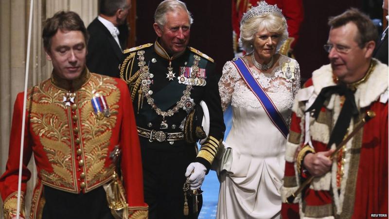 In pictures: The Queen's Speech - BBC News
