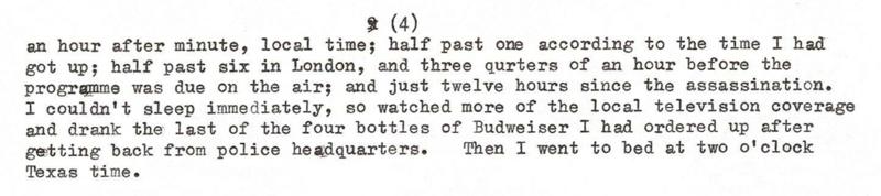 Reporting JFK's assassination: A BBC correspondent's notes - BBC News