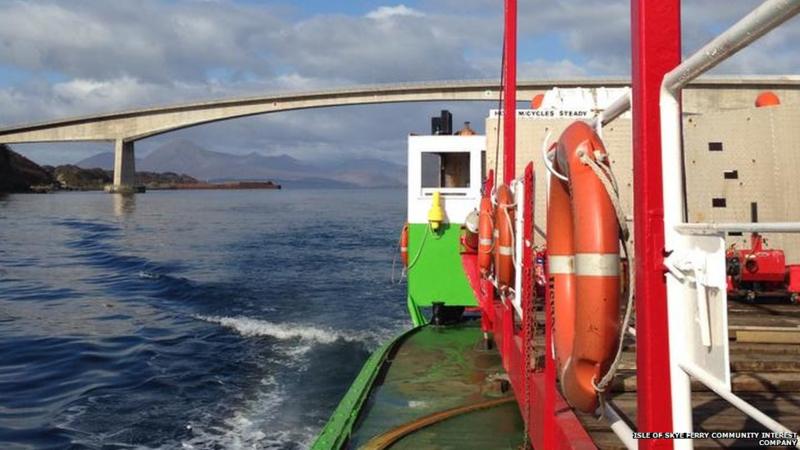 First female skipper of world's last ferry of its kind - BBC News