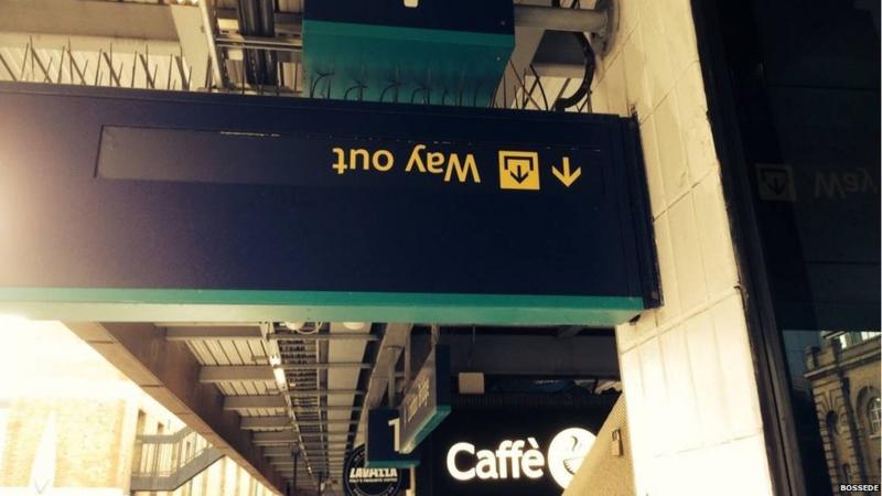 'Rihgt' road signs: Your pictures of badly spelt road signs - BBC News