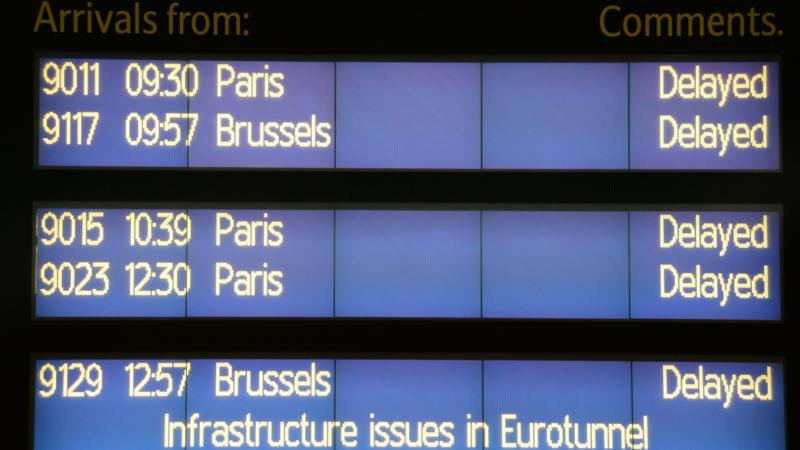Eurostar services suspended after death on line in Kent - BBC News