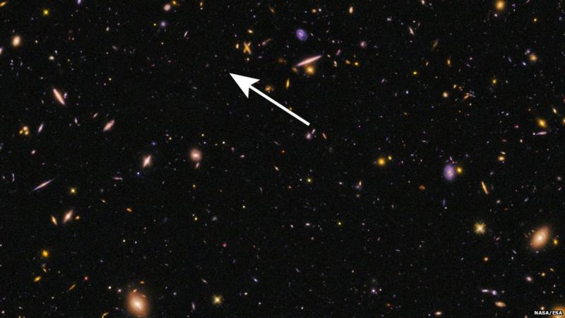 Oldest known galaxy captured on camera - BBC Newsround