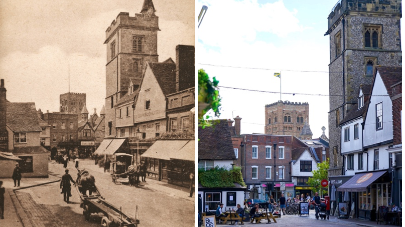 St Albans' pub exhibition shows industry's resilience - BBC News