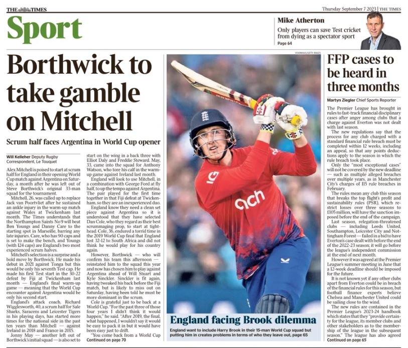 Thursday's back pages - BBC Sport