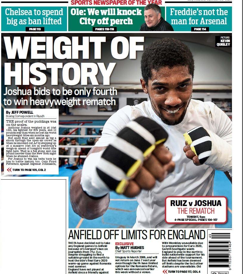 Saturday's back pages - BBC Sport
