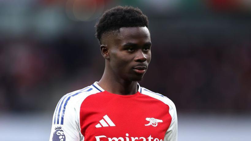 'We're not scared of anything' says Arsenal forward Bukayo Saka - BBC Sport