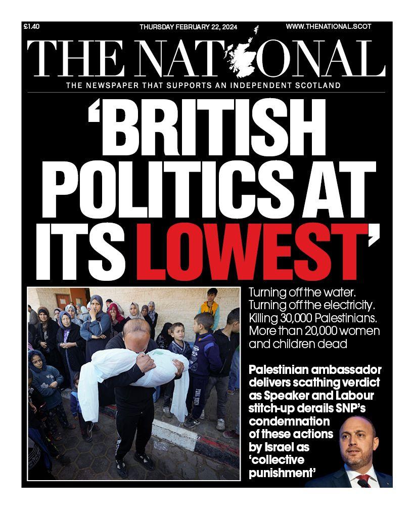 Scotland's papers: 'Chaos in the Commons' and pressure on the NHS - BBC ...