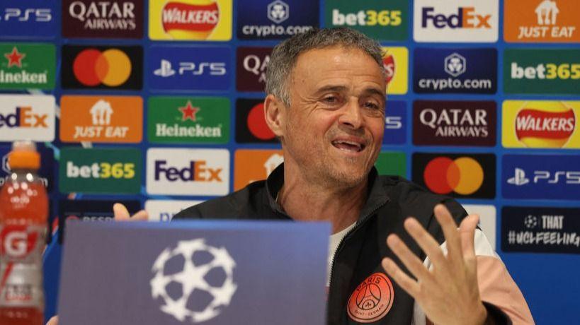Liverpool vs PSG: Luis Enrique press conference - BBC Sport