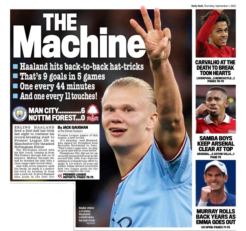 Thursday's sports pages - BBC Sport