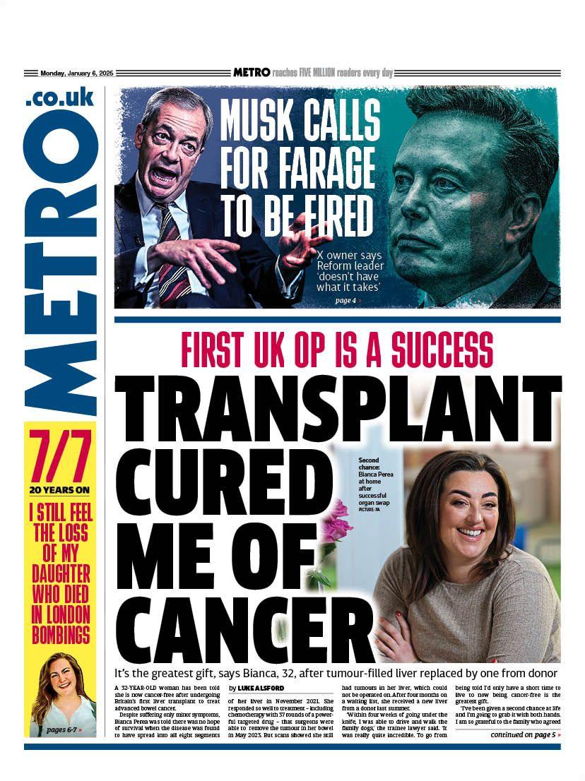 Scotland's papers: SNP budget plea and Musk turns on Farage - BBC News