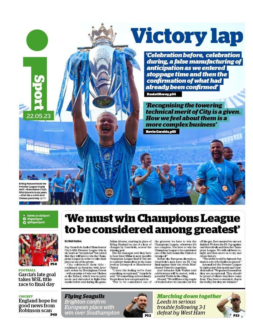 Monday's back pages - BBC Sport