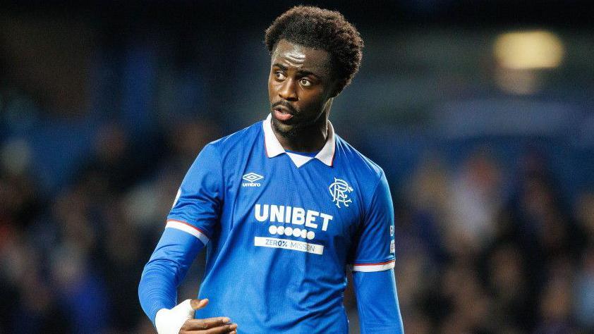 Rangers: Clinton Nsiala joins Westerlo on loan with option to buy - BBC ...