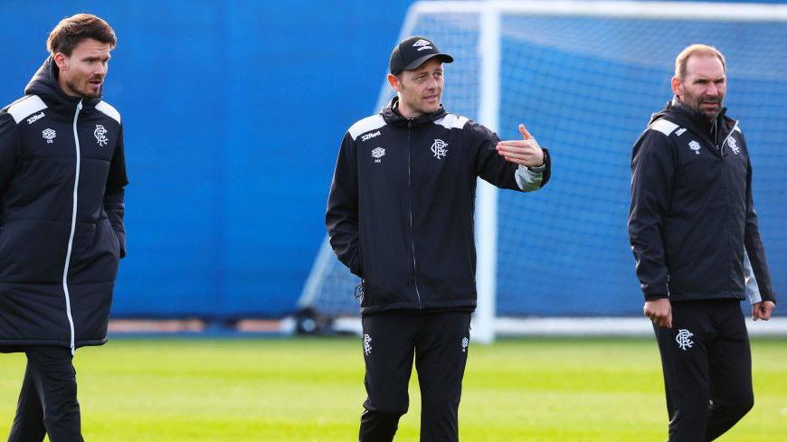 Rangers: Danny Rohl joined by Sascha Lense and Matthias Kaltenbach at ...