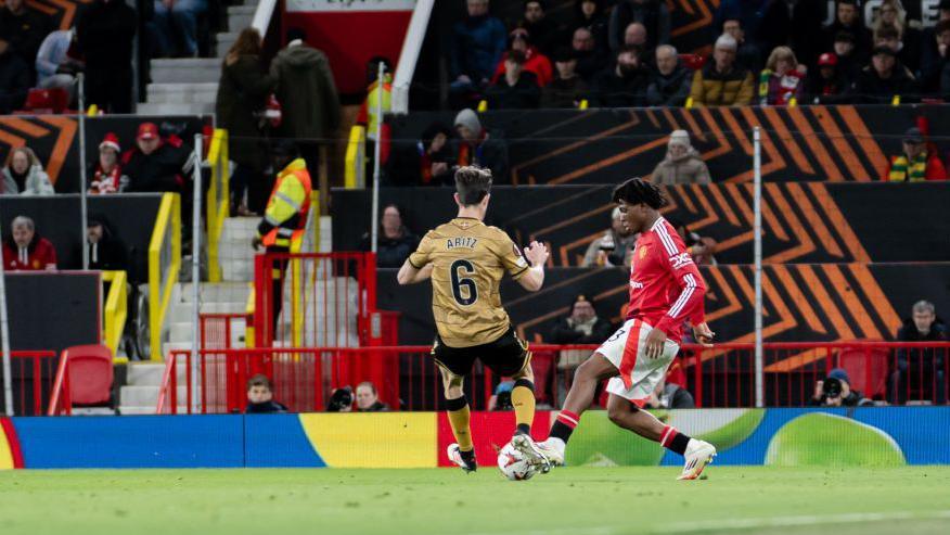 Man Utd 4-1 Real Sociedad: Patrick Dorgu impresses at Old Trafford ...