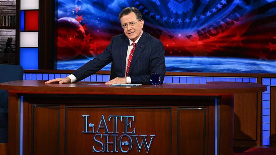 Stephen Colbert says network blocked interview with Democrat James ...