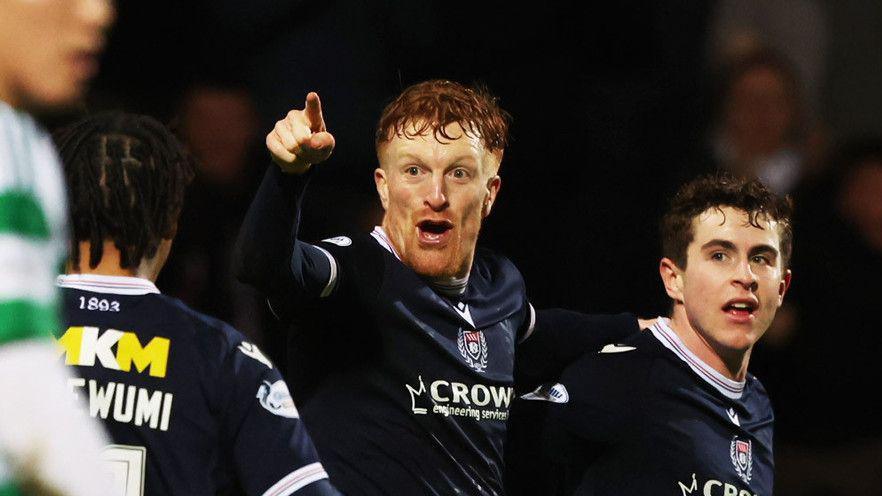 Dundee's Simon Murray buoyant despite 'gutting' Celtic result - BBC Sport