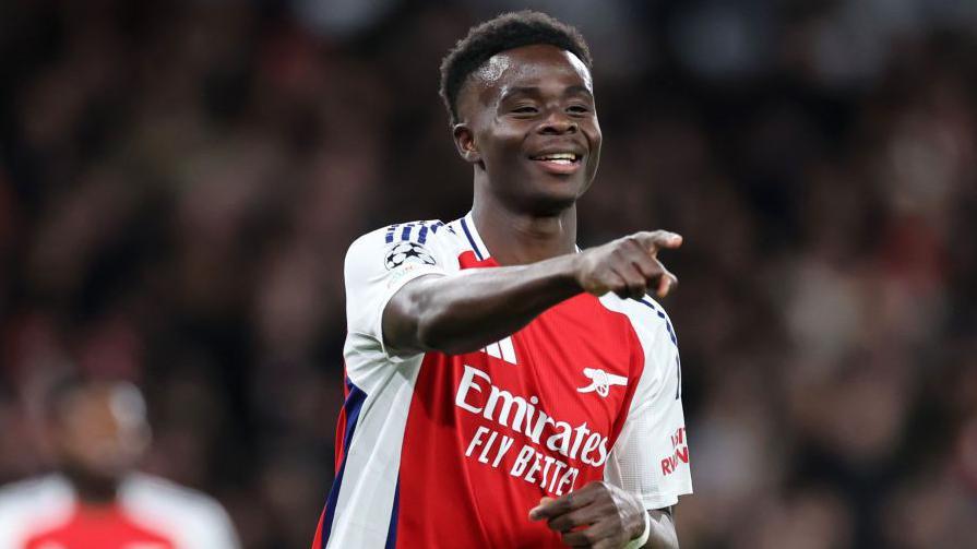 Arsenal: Thierry Henry praise for Bukayo Saka - BBC Sport