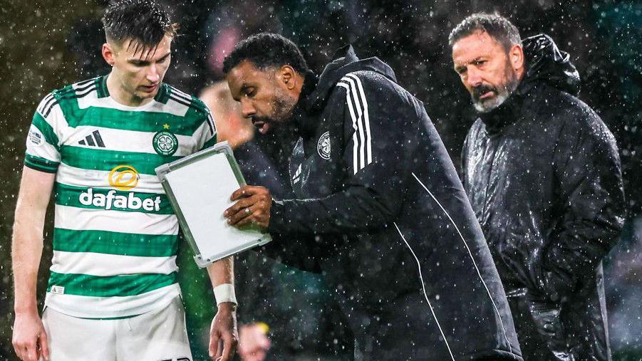 Celtic: Why have Wilfried Nancy's tactics board & green shoes caused ...