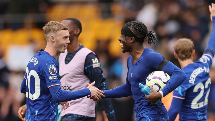 Wolves 2-6 Chelsea: Noni Madueke and Cole Palmer stat - BBC Sport