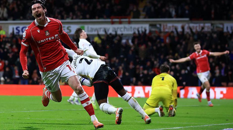 Wrexham 5-3 Sheffield United: Moore double as Dragons beat Blades in ...