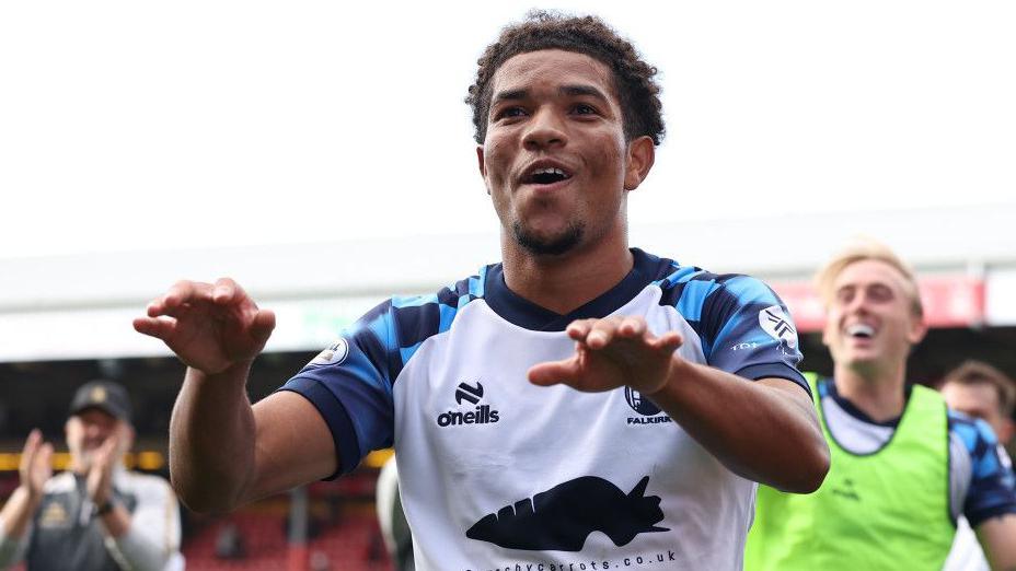 Falkirk: Kyrell Wilson marks 'right choice' with debut goal - BBC Sport