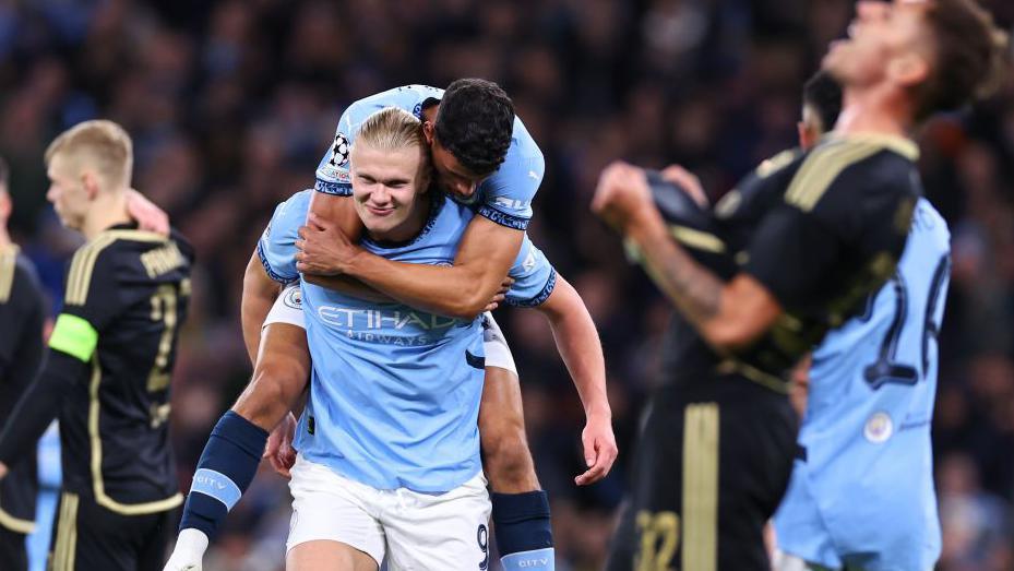 Man City 5-0 Sparta Prague - Haaland hailed - BBC Sport