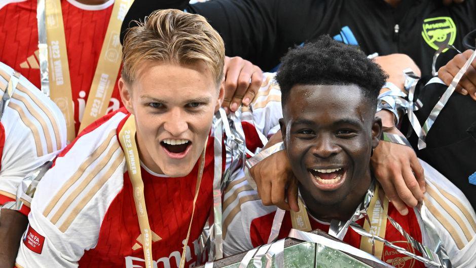 Arsenal: Bukayo Saka and Martin Odegaard in Ballon d’Or running - BBC Sport