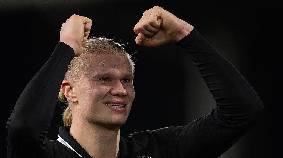 Man City news: Erling Haaland's Premier League 100 - BBC Sport