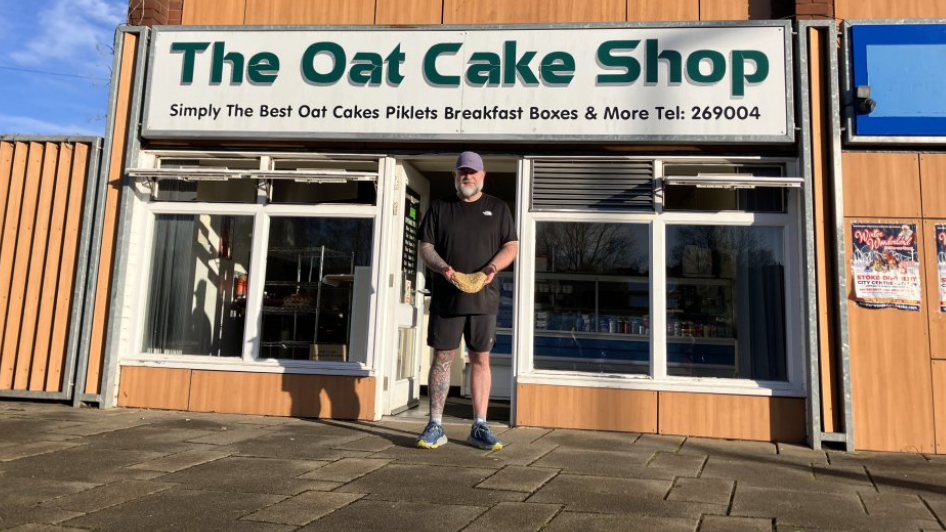 Photobook celebrates Staffordshire oatcake history and culture - BBC News