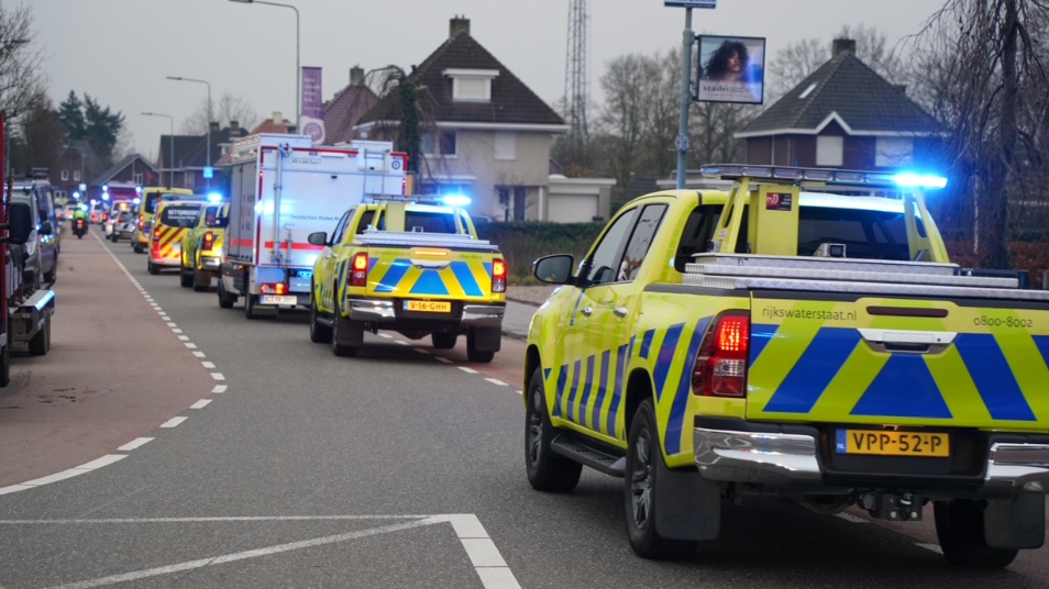 Staffordshire traffic police join Netherlands 999 vehicle parade - BBC News