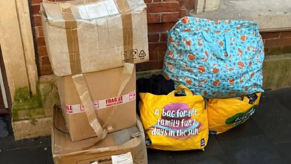 Fly-tipping hits charity shops with financial headache - BBC News