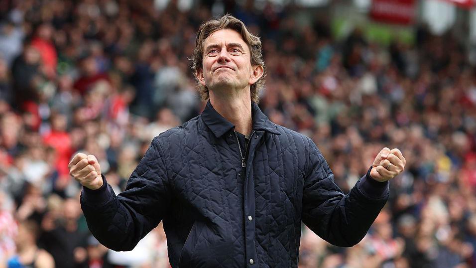 Brentford: Thomas Frank calls on fans for Fulham game - BBC Sport