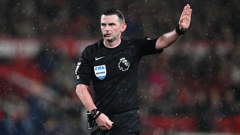 Euro 2024: Michael Oliver and Anthony Taylor selected as referees - BBC ...